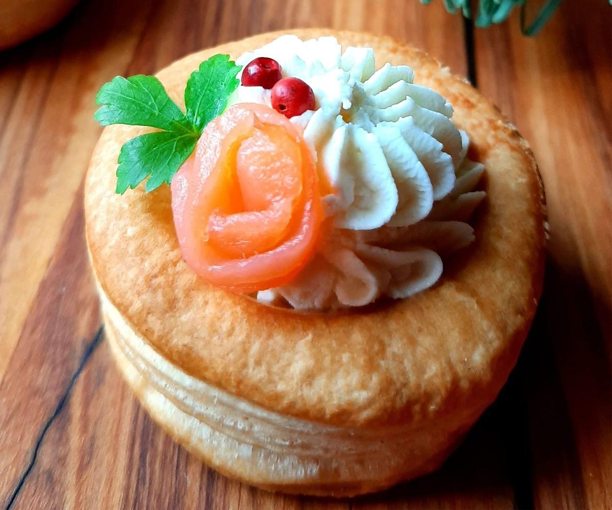 Vol-au-vent salmone e lime - Stuffer